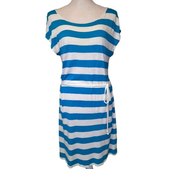 Charming Charlie | Dresses | Charming Charlie Blue White Dress | Poshmark